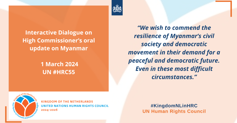 Myanmar: Interactive Dialogue on High Commissioner’s oral update - PR ...